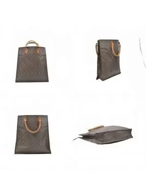 Louis Vuitton | Bags | 34 Louis Vuitton Lv Hand Bag Sac Plat Brown ...